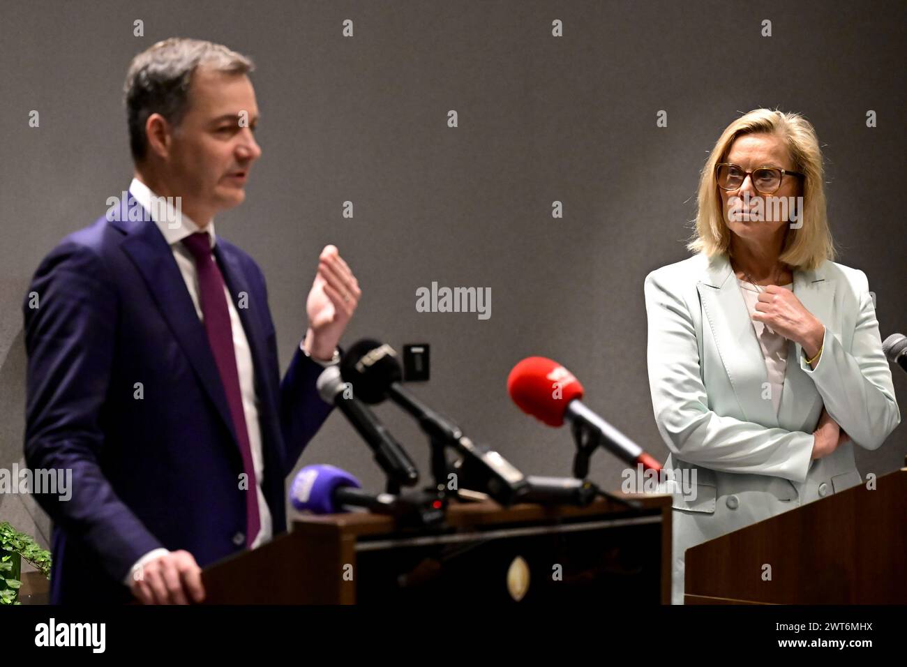 Amman, Jordan. 16th Mar, 2024. Sigrid Kaag, Humanitarian and ...