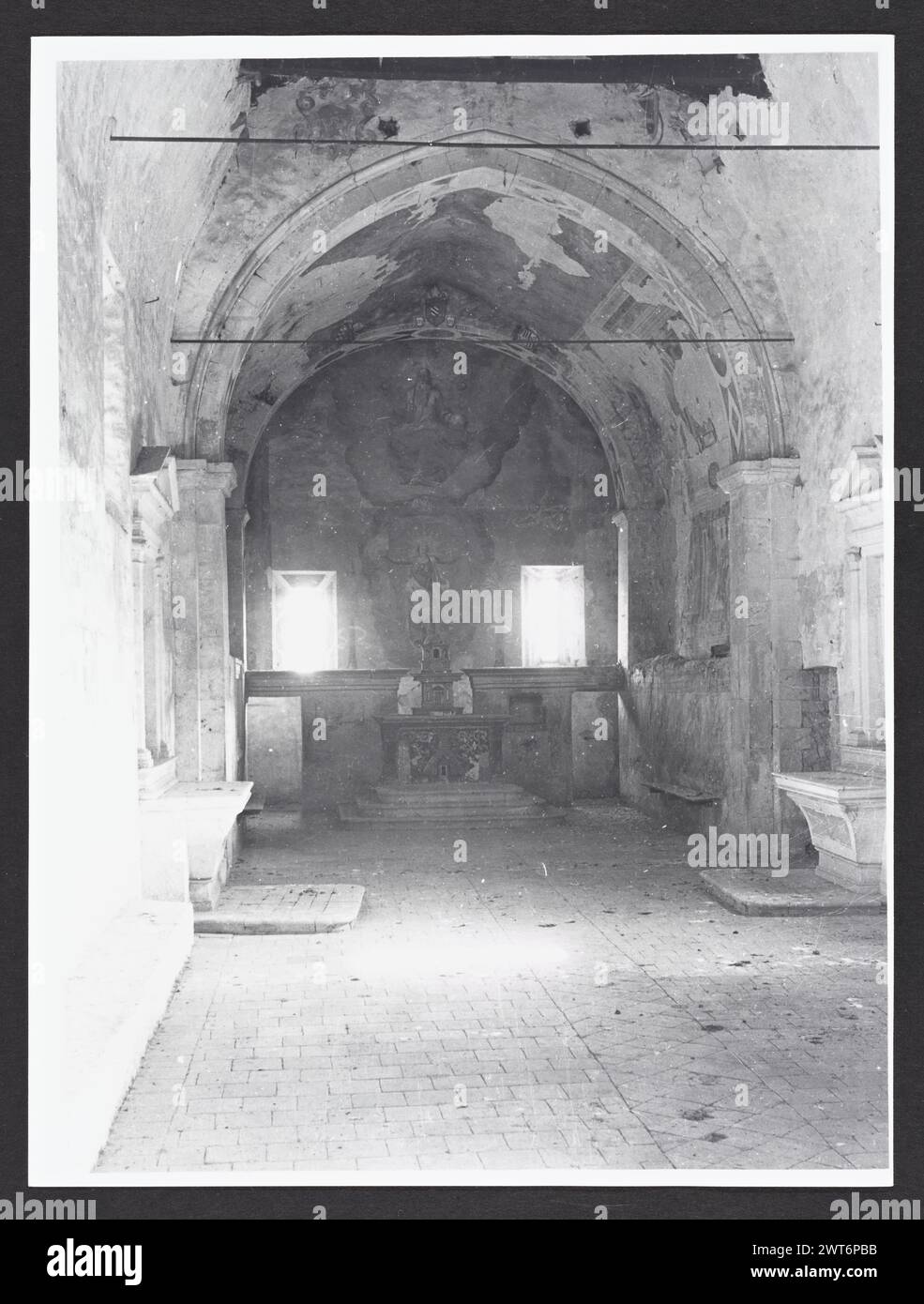 Abruzzo L'Aquila Fossa Monastery of S. Spirito d'Ocre. Hutzel, Max 1960 ...