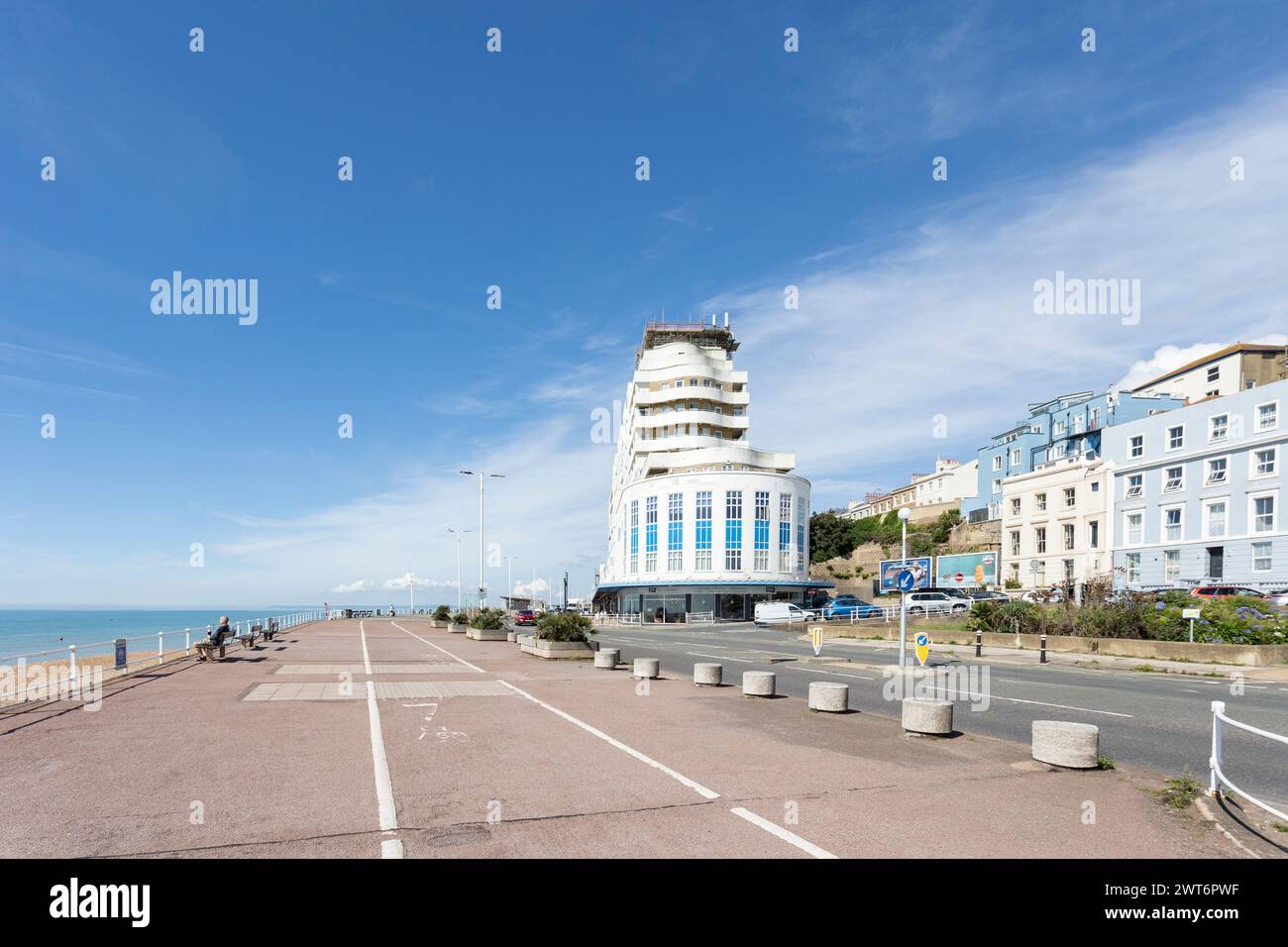 St Leonards East Sussex England 16 August 2023 Marine Court Designed By Dalgleish And Pullen