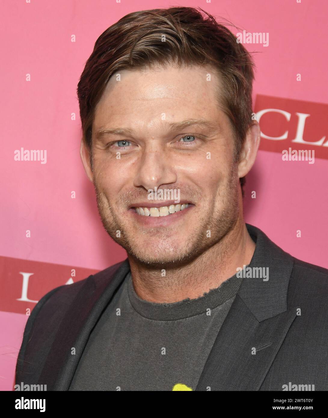 Los Angeles, USA. 15th Mar, 2024. Chris Carmack arrives at the CLARINS ...