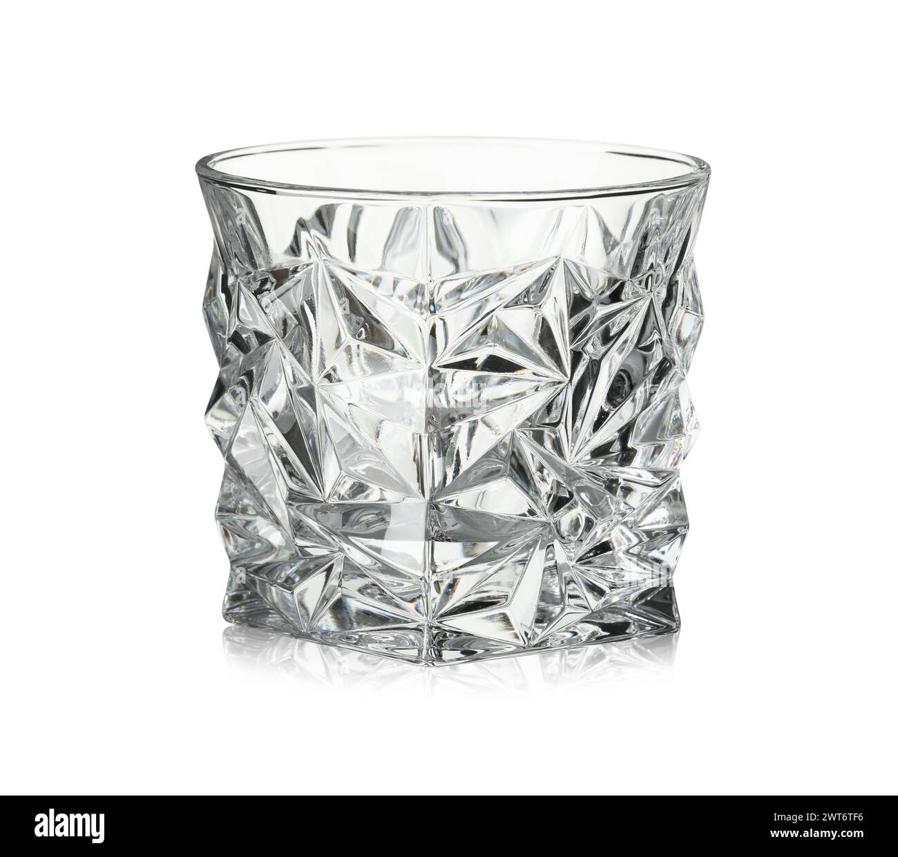 Crystal empty glass whiskey hi-res stock photography and images - Alamy