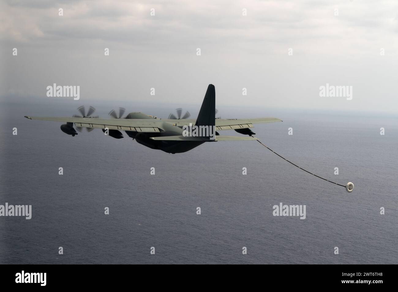 A U.S. Marine Corps KC-130J Super Hercules assigned to Marine Aerial ...