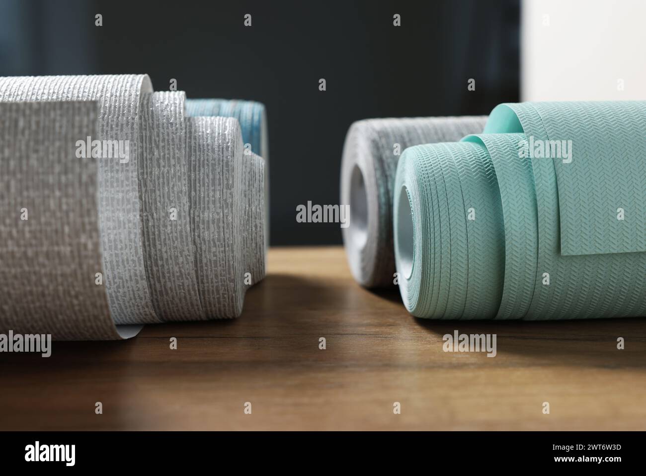Rolls of wallpaper expensive hi-res stock photography and images - Alamy