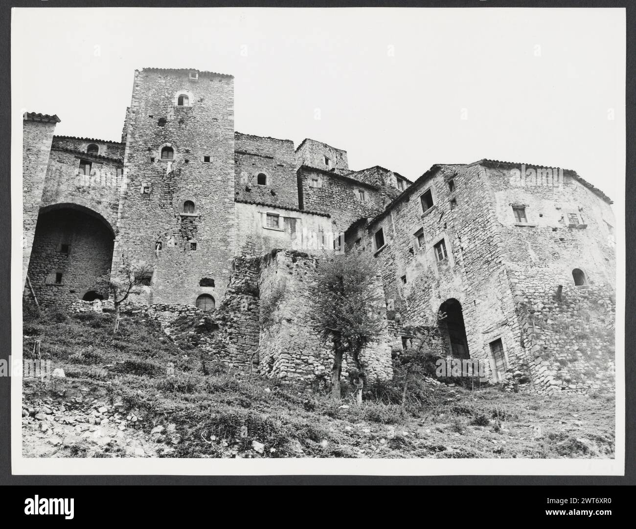 Umbria Perugia Postignano Castello. Hutzel, Max 1960-1990 Medieval ...