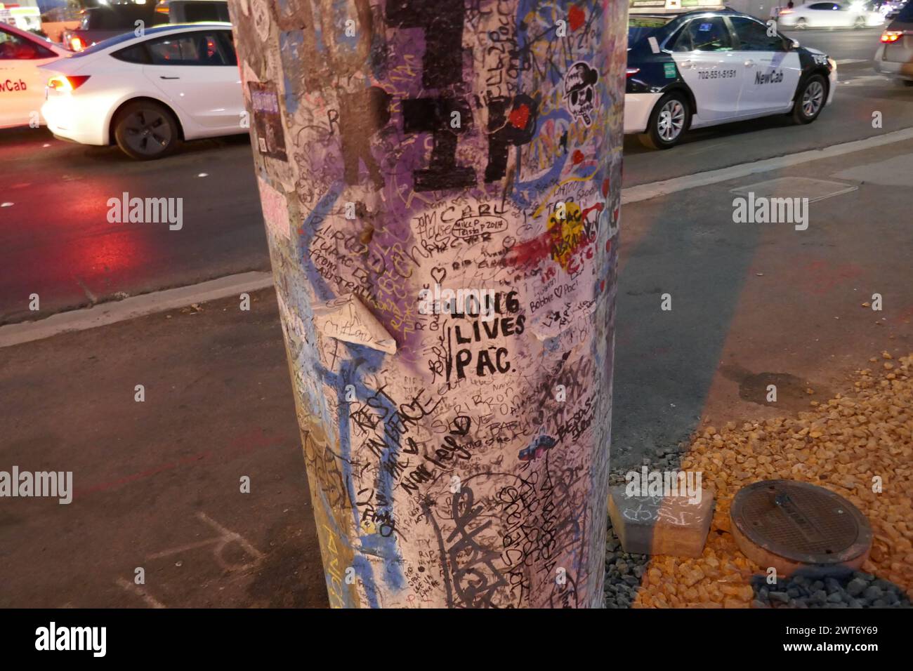 Las Vegas, Nevada, USA 7th March 2024 Rapper Tupac Shakur Murder ...