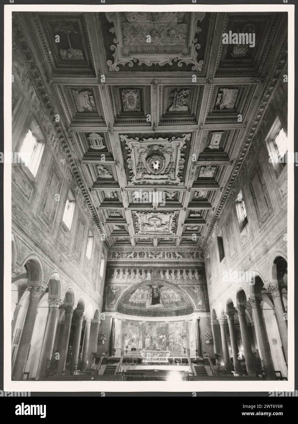 Lazio Roma Rome S. Maria in Domnica7. Hutzel, Max 1960-1990 Exterior ...