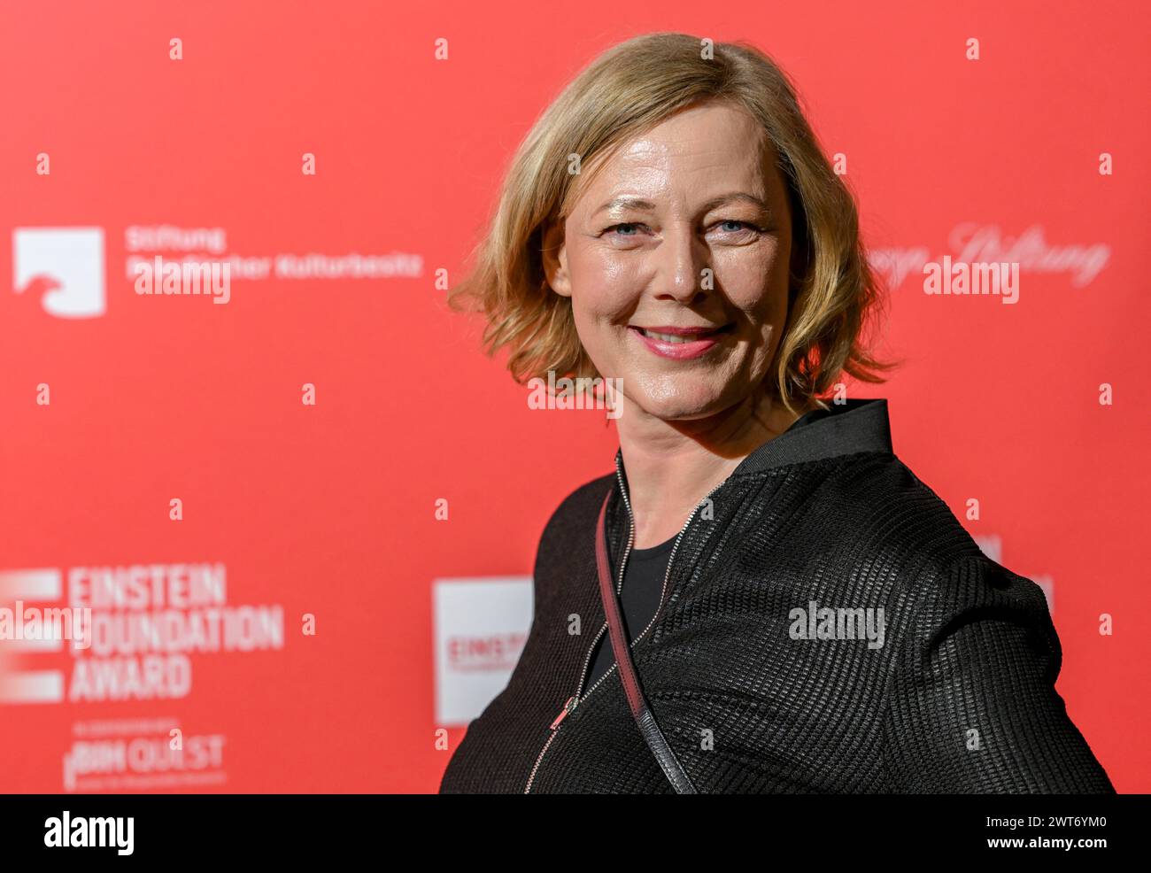 Berlin, Germany. 14th Mar, 2024. Design researcher Gesche Joost comes ...