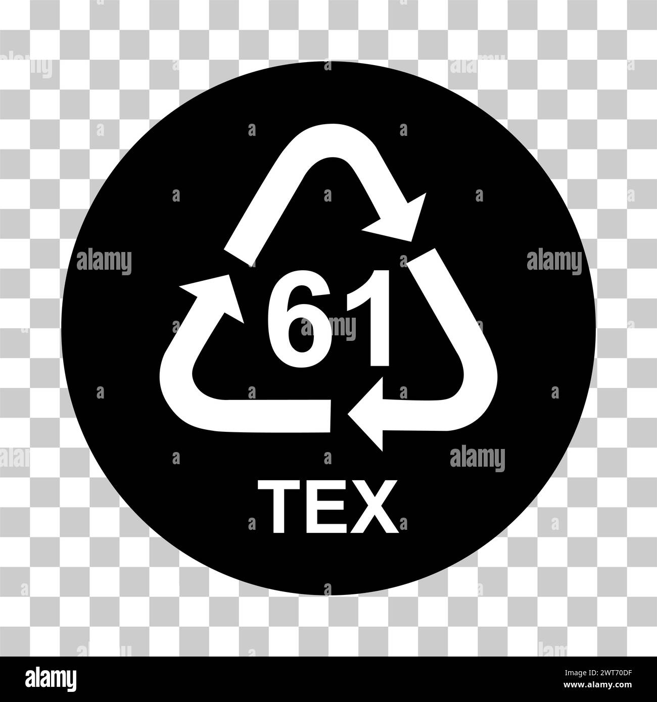 Organic symbol, ecology recycling sign isolated on white background ...