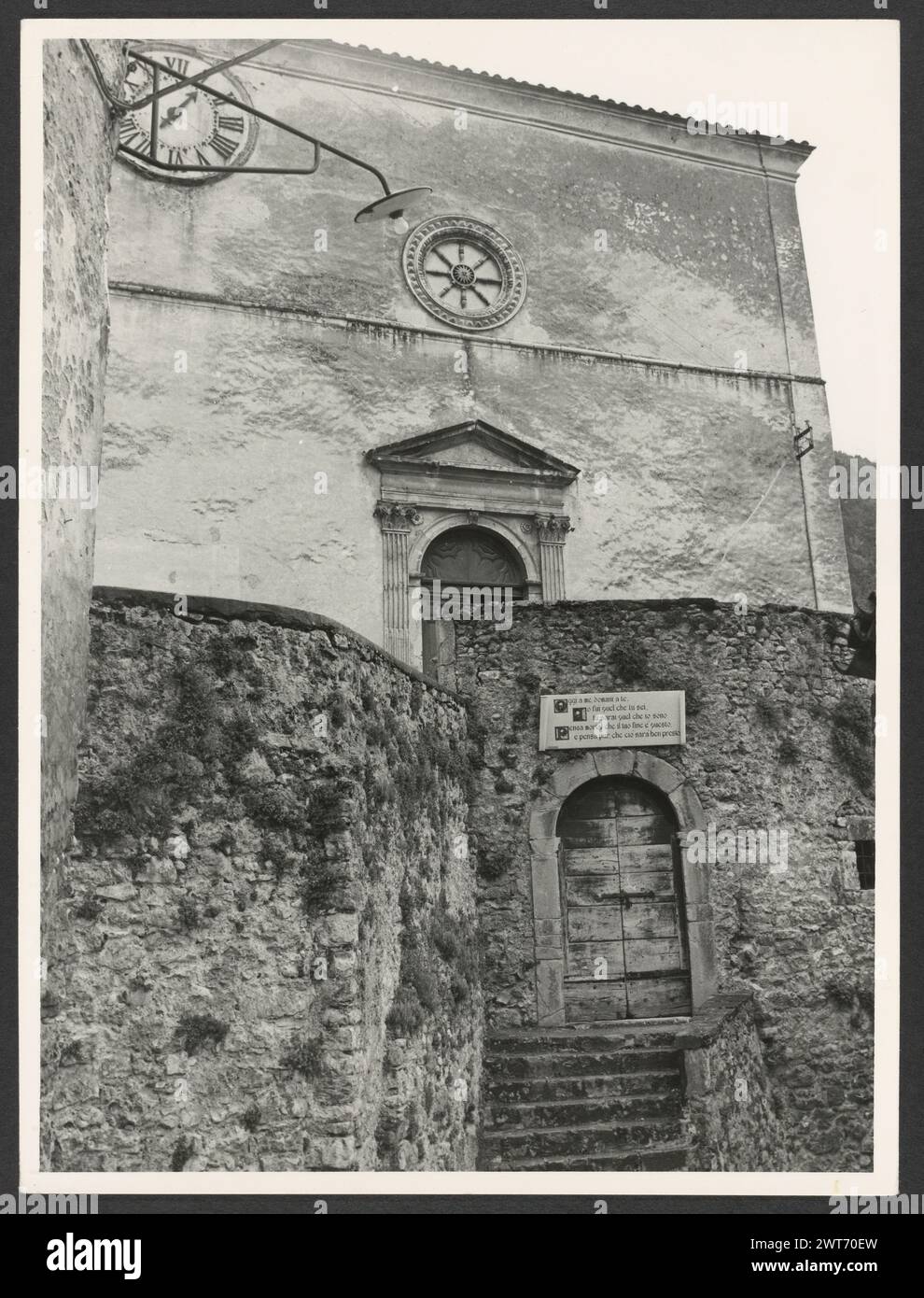 Umbria Terni Ferentillo S. Stefano. Hutzel, Max 1960-1990 Small church ...