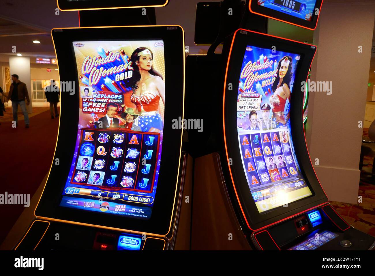 Las Vegas, Nevada, USA 7th March 2024 Lynda Carter Wonder Woman Slot ...