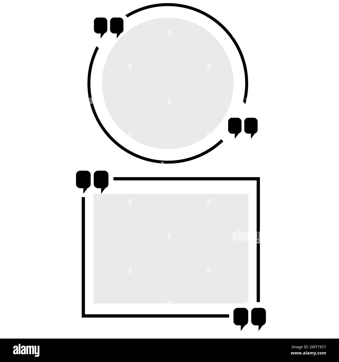 Speech to text, poster Black and White Stock Photos & Images - Alamy