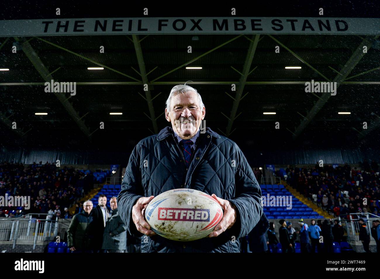 Wakefield, England - 15th March 2024 Neil Fox officially opens the Neil ...