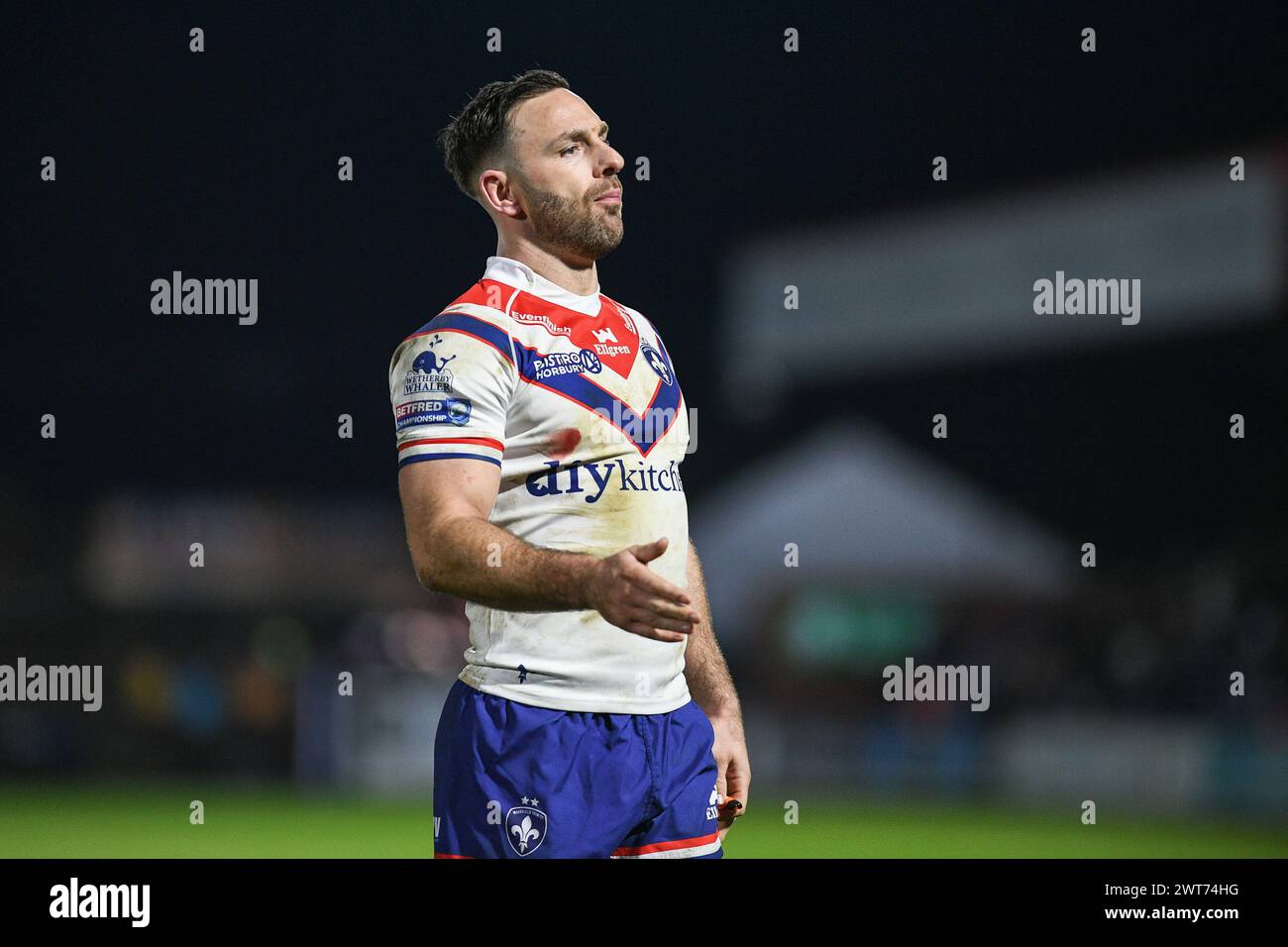 Wakefield, England - 15th March 2024 Wakefield Trinity's Luke Gale ... Wakefield, England - 15th March 2024 Wakefield Trinity's Luke Gale ...