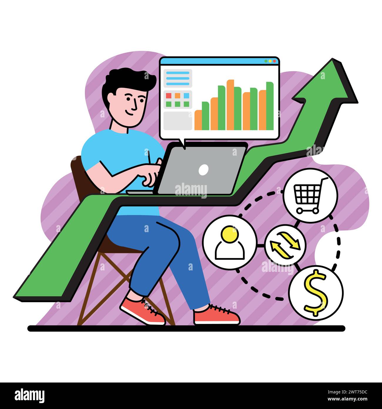 Digital techniques Stock Vector Images - Alamy