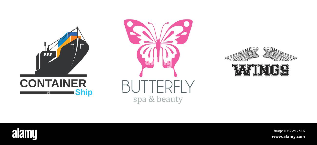 Wings custom team design hi-res stock photography and images - Alamy