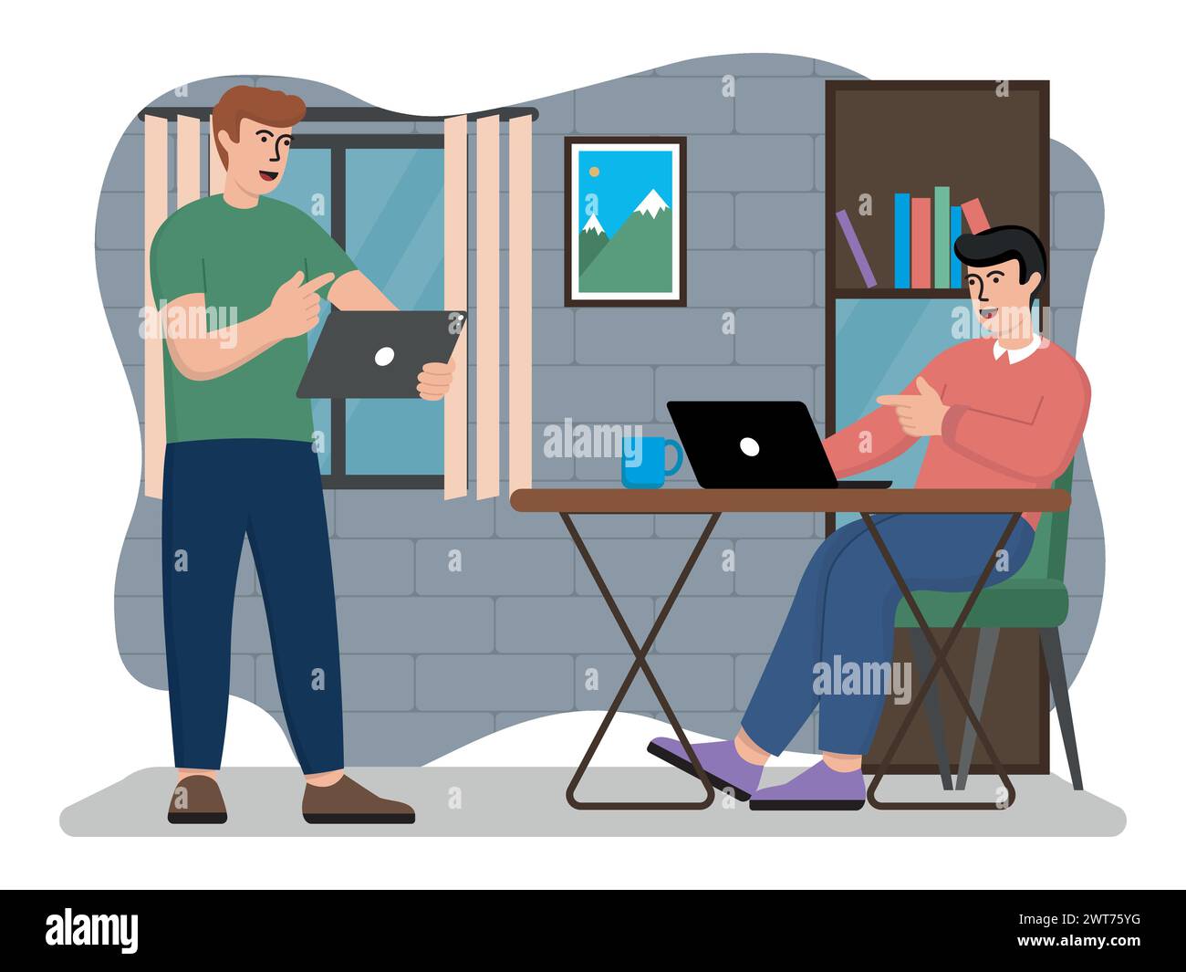 Workweek Stock Vector Images - Alamy