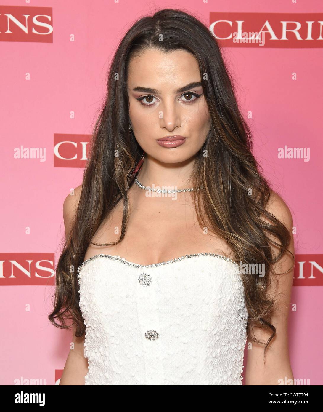 Los Angeles, USA. 15th Mar, 2024. Argjira Berisha arrives at the ...