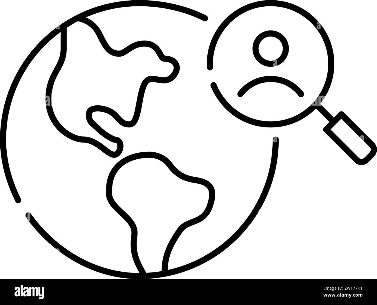 Global scale Stock Vector Images - Alamy