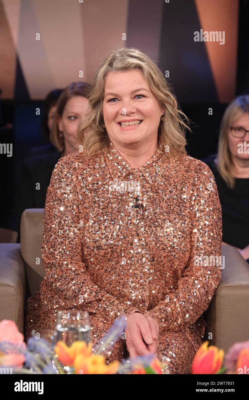 Birge Schade, Schauspielerin, zu Gast in der NDR Talk Show, Fototermin ...
