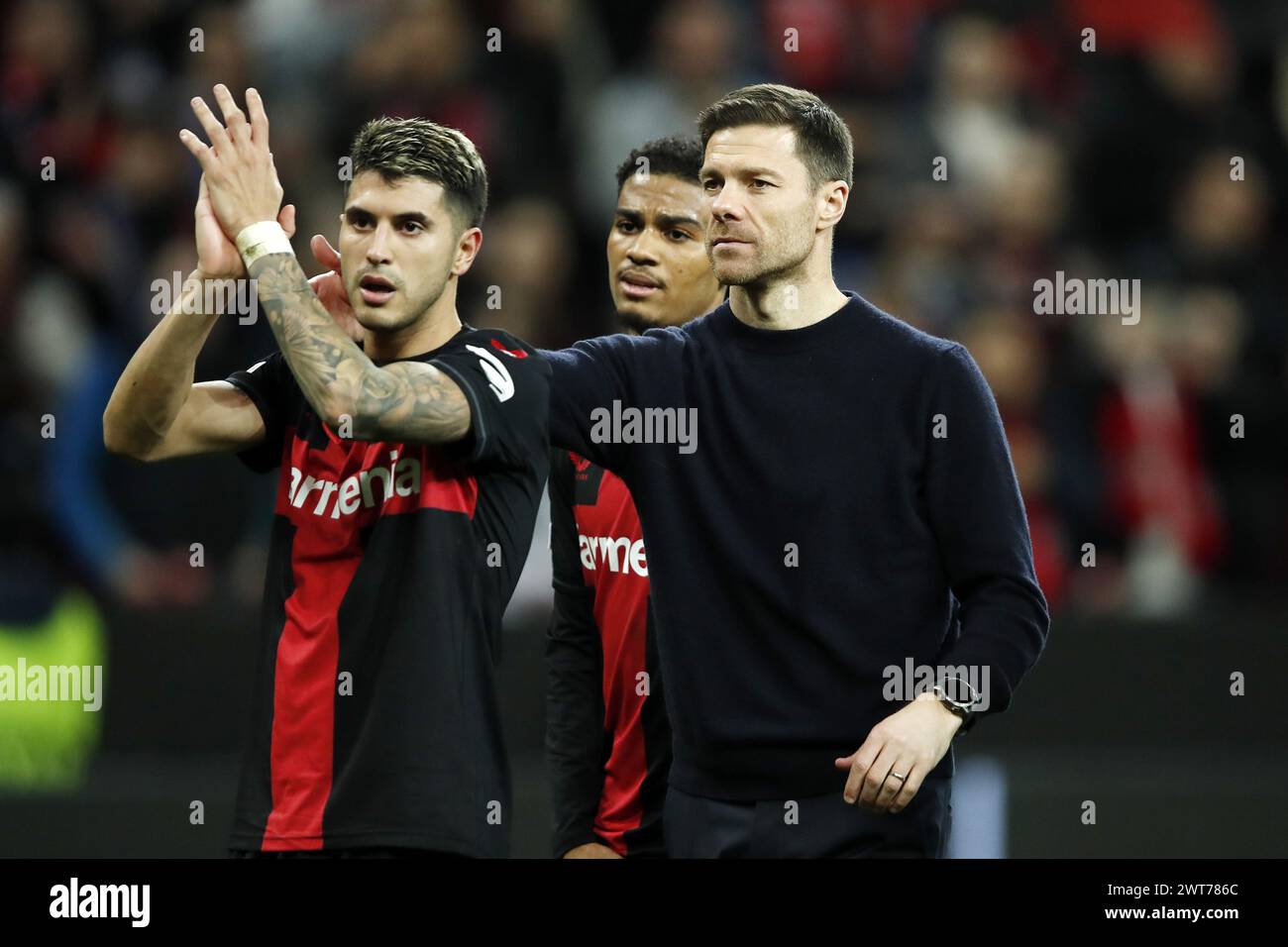 Exequiel palacios bayer leverkusen hi-res stock photography and images ...