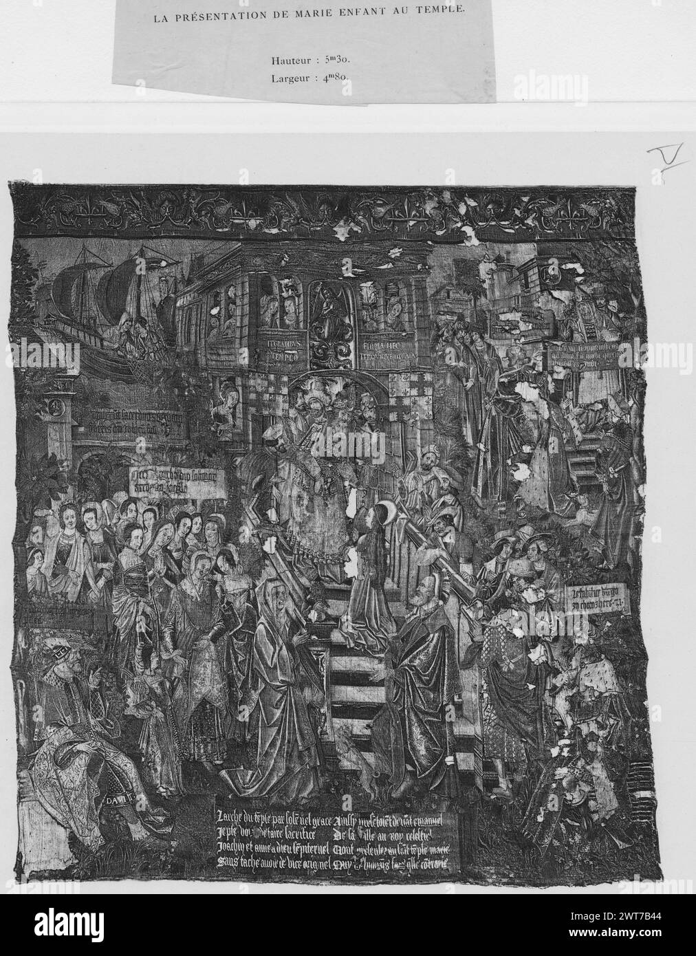 Presentation of the virgin mary Black and White Stock Photos & Images - Alamy