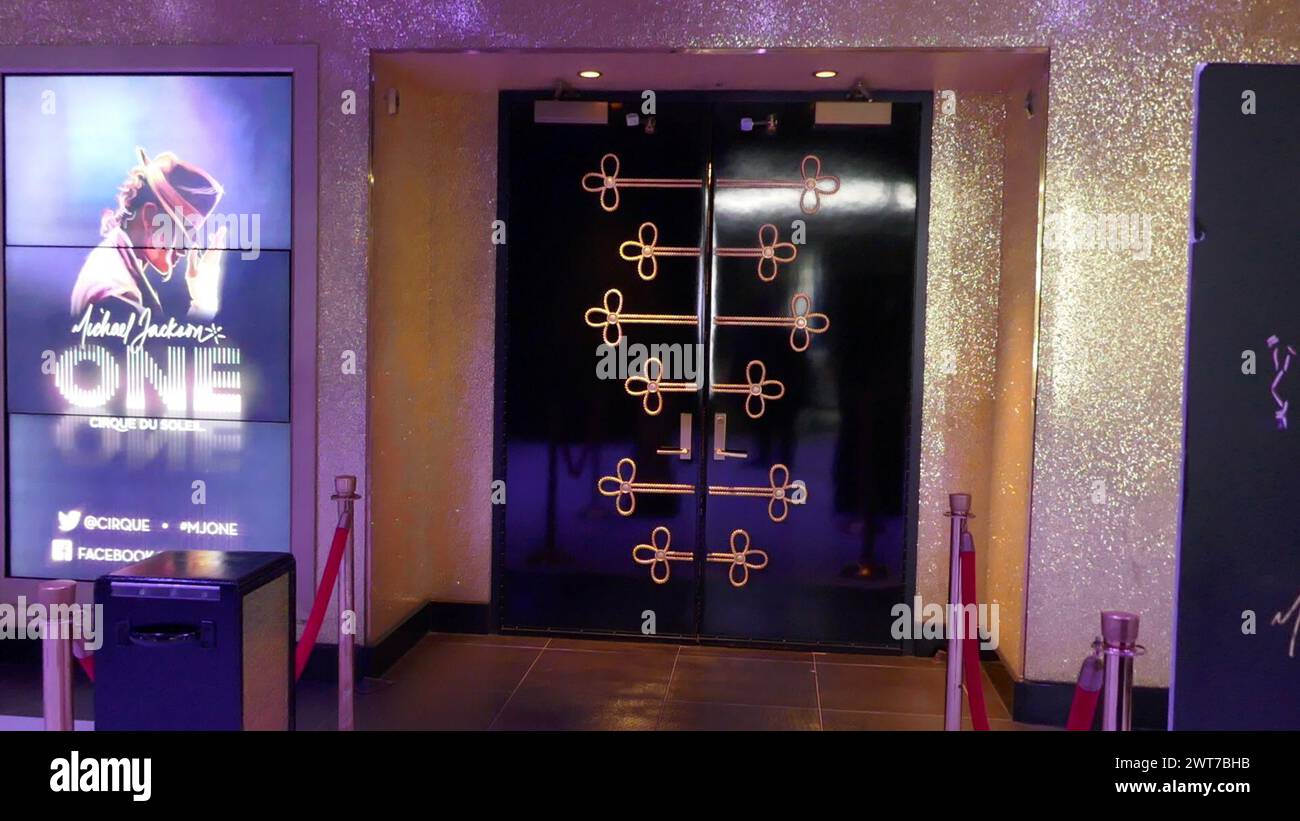 Las Vegas, Nevada, USA 7th March 2024 Cirque Du Soleil Michael Jackson ...
