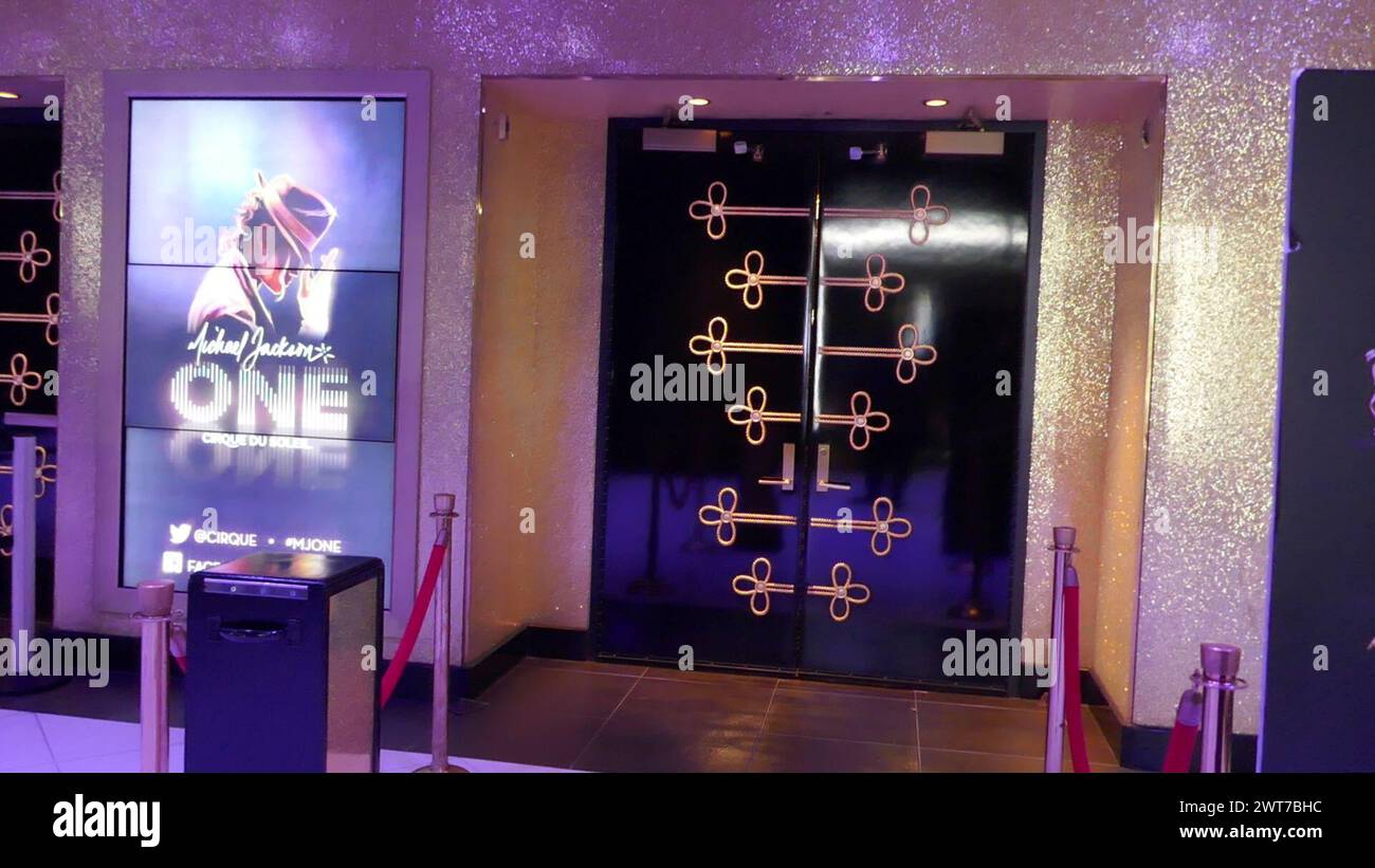 Las Vegas, Nevada, USA 7th March 2024 Cirque Du Soleil Michael Jackson ...