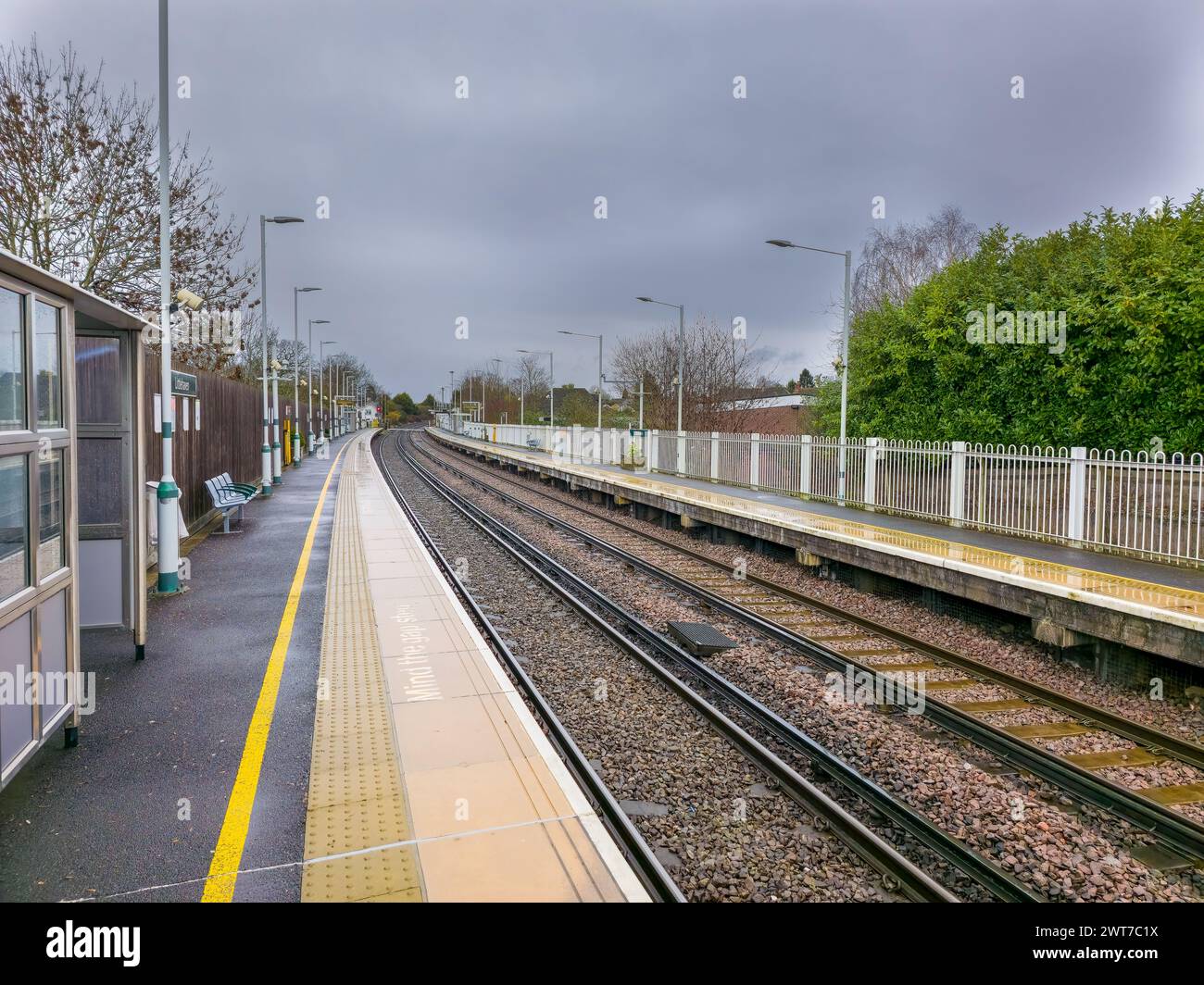 Littlehaven railway station, Horsham West Sussex Stock Photo - Alamy