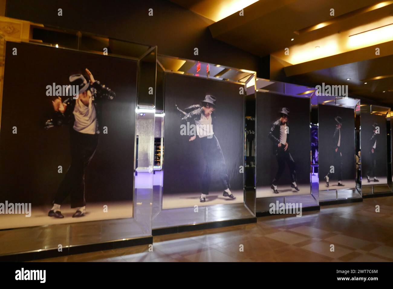 Las Vegas, Nevada, USA 7th March 2024 Cirque Du Soleil Michael Jackson ...