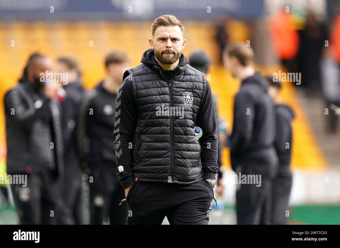 Coventry City's Matthew Godden on the pitch before the Emirates FA Cup ...