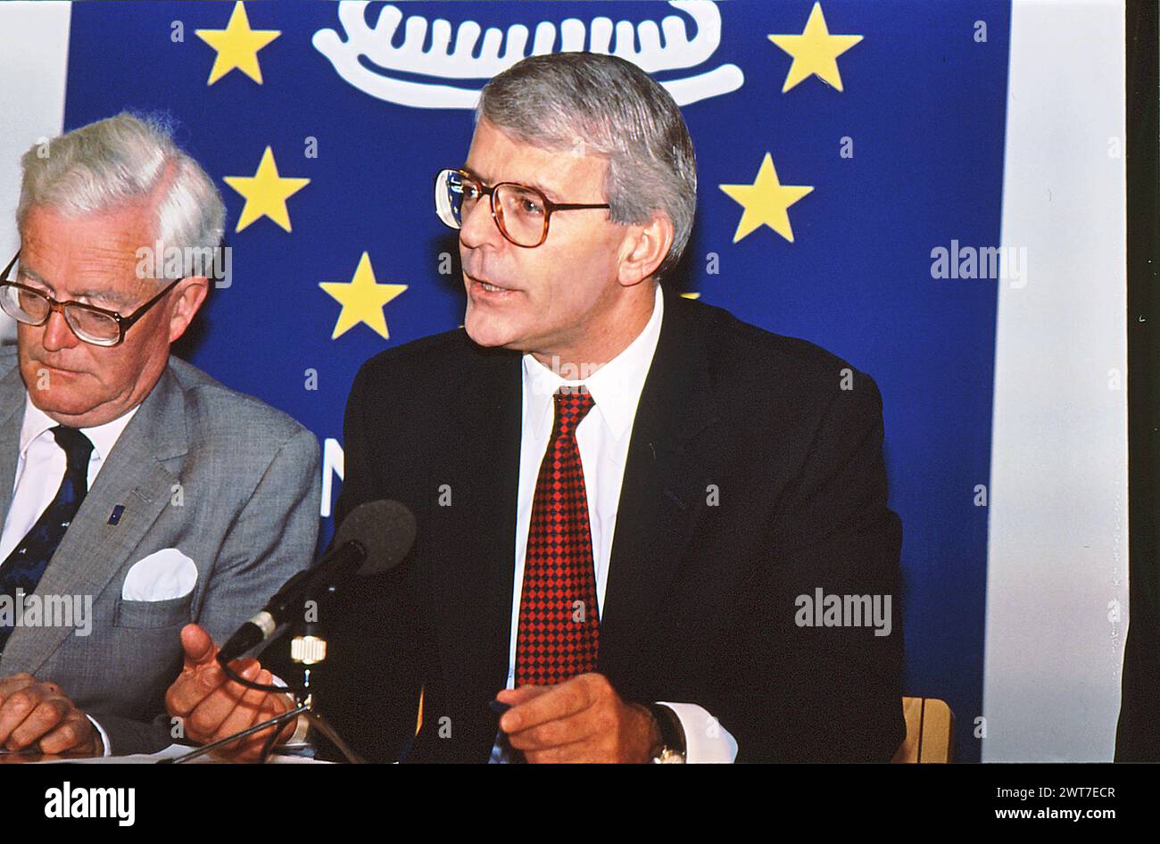 John major and douglas hurd hi-res stock photography and images - Alamy