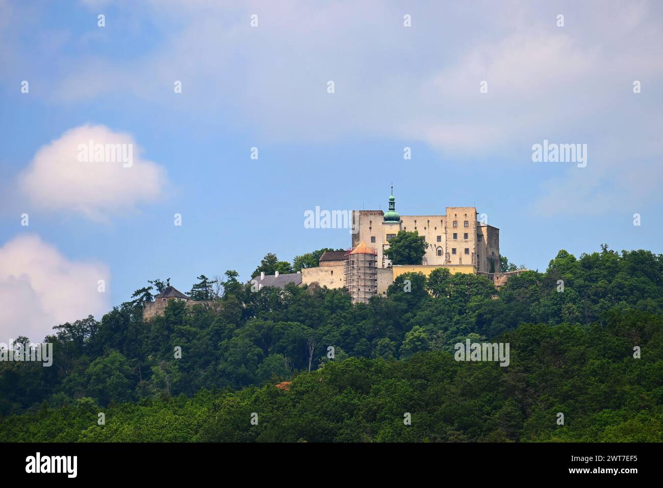 Beautiful old castle Buchlov. South Moravia-Czech Republic-Europe ...
