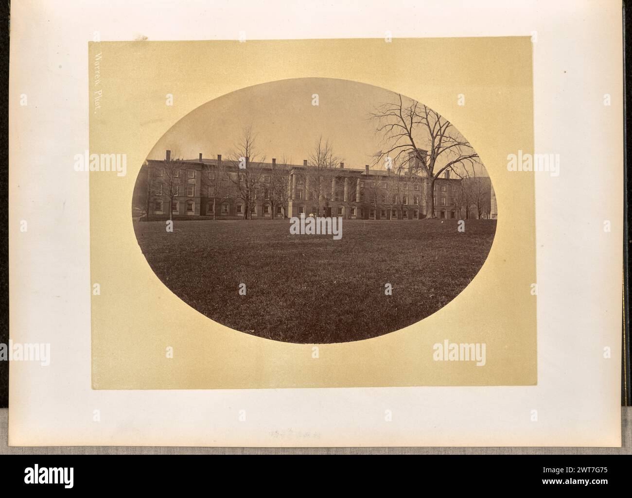 Old Academic Building, West Point. George Kendall Warren, photographer ...