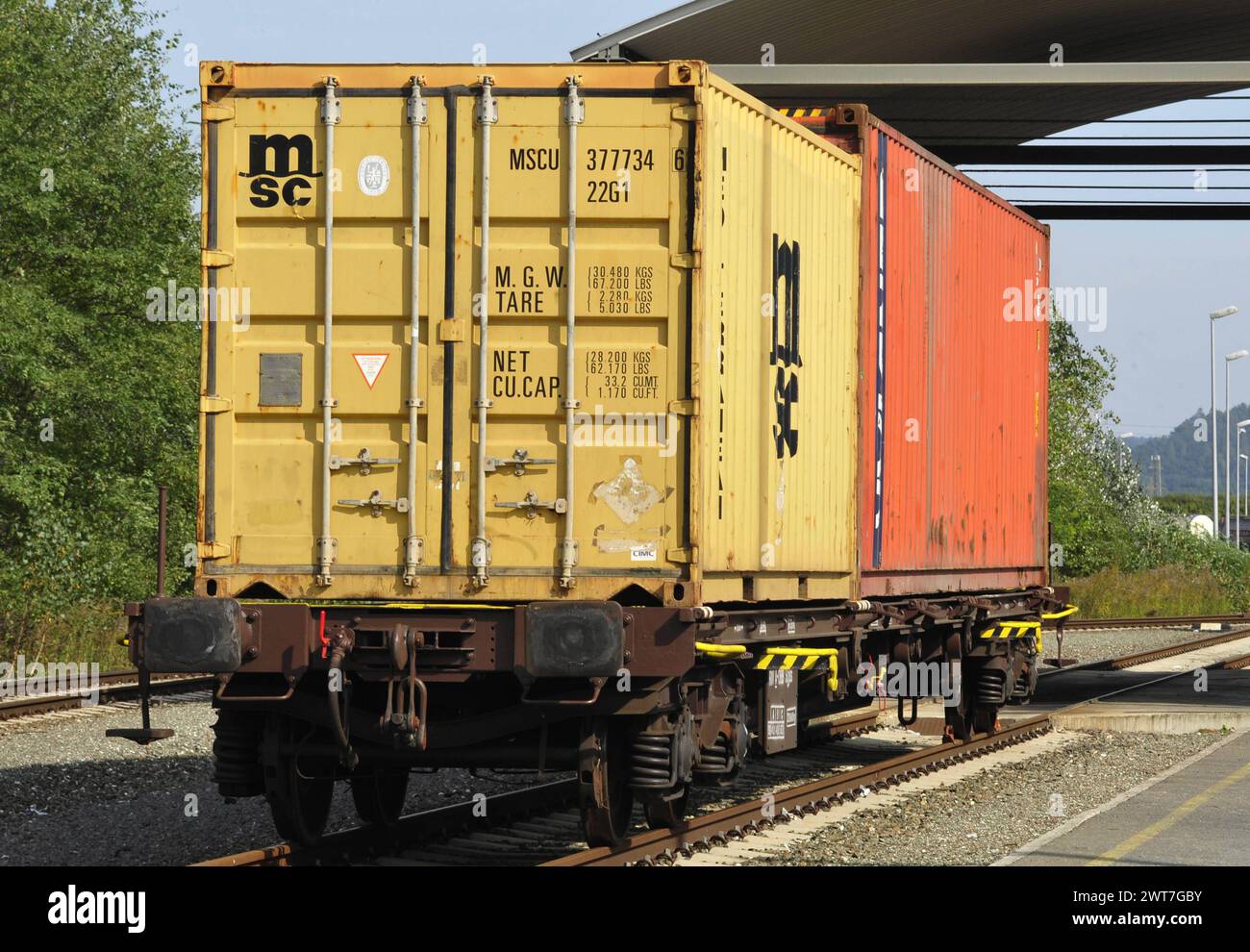 Bulk goods wagons hi-res stock photography and images - Alamy