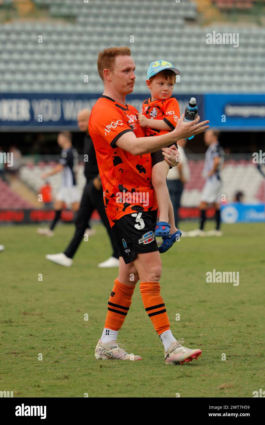 Brisbane, Australia. 16th March 2024. Corey Brown (3 Brisbane ...