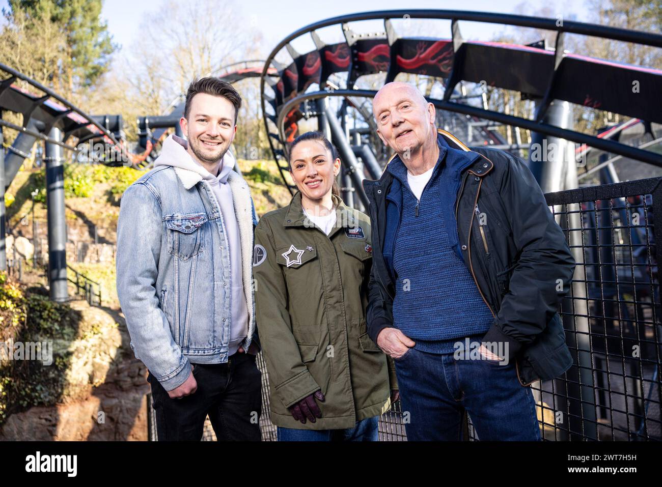 EDITORIAL USE ONLY John Burton, Creative Lead at Alton Towers, Bianca ...