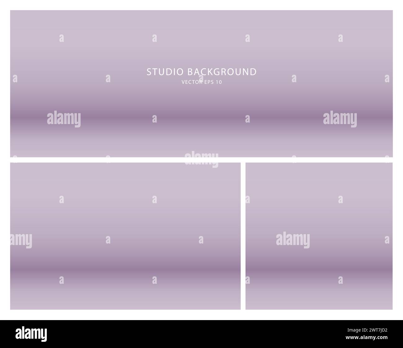A large set of stage showcases for presentation, stage layouts. Studio ...