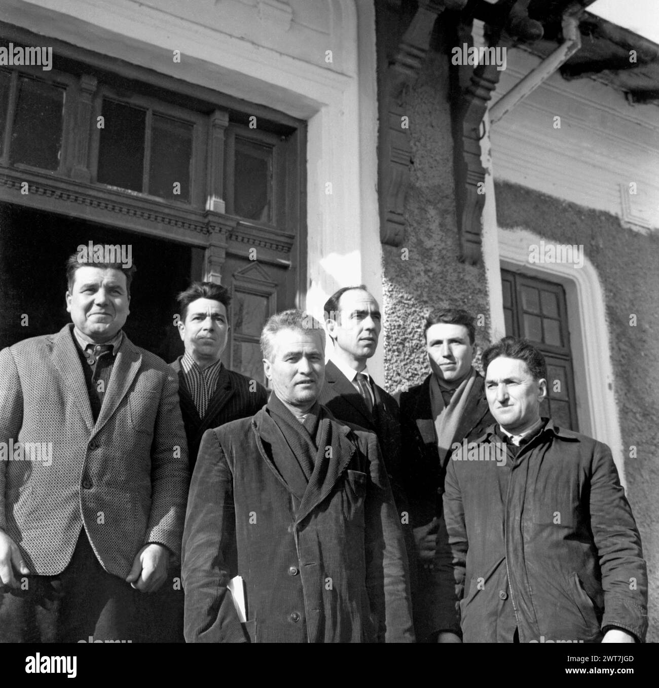 State agricultural cooperative in communist Romania, in the 1970s ...