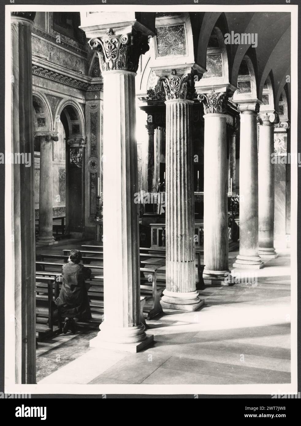 Lazio Roma Rome S. Nicola in Carcere4. Hutzel, Max 1960-1990 Medieval ...