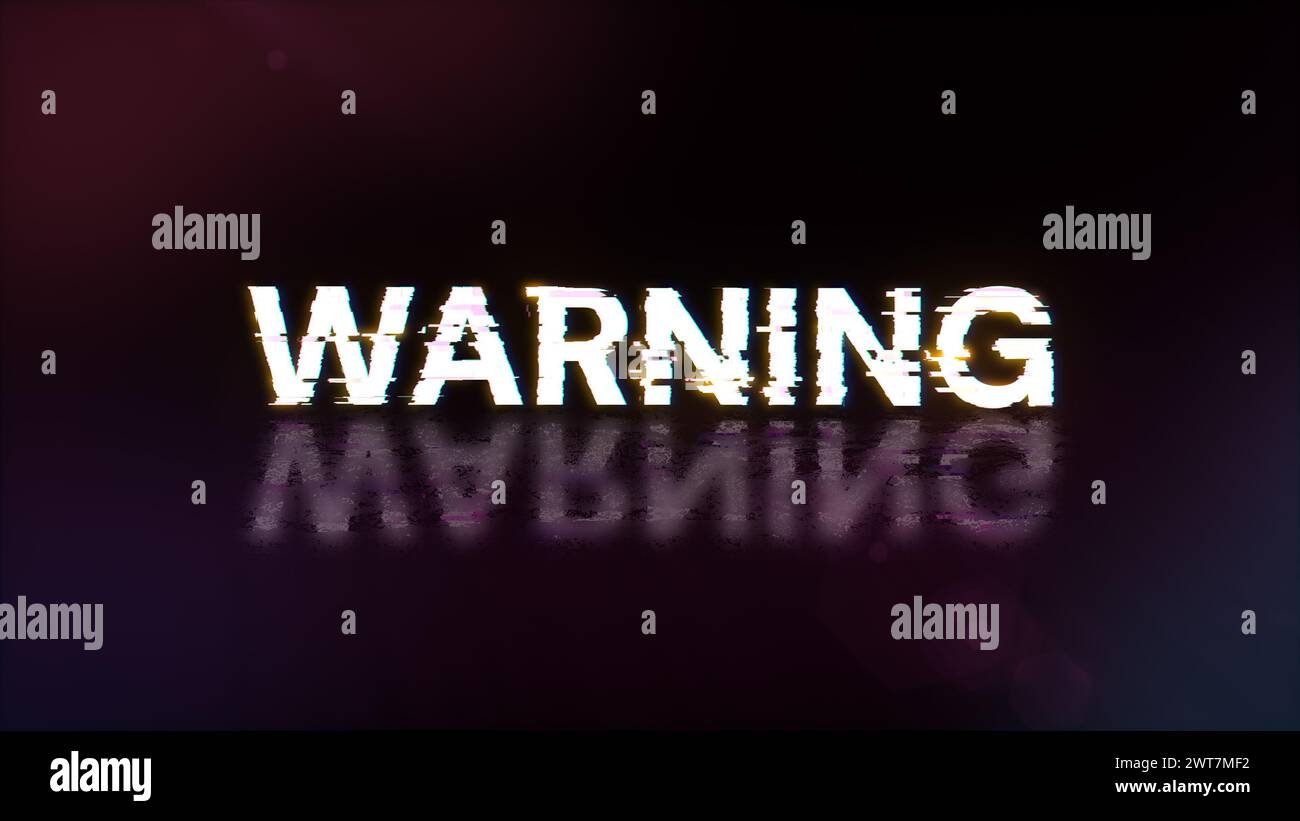 Glitch screen hi-res stock photography and images - Alamy