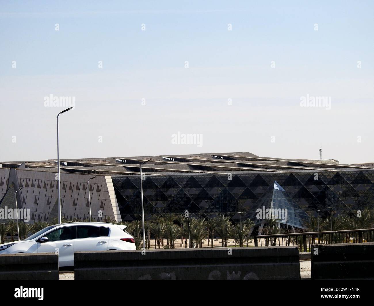 Giza, Egypt, March 15 2024: The Grand Egyptian Museum GEM at day time ...