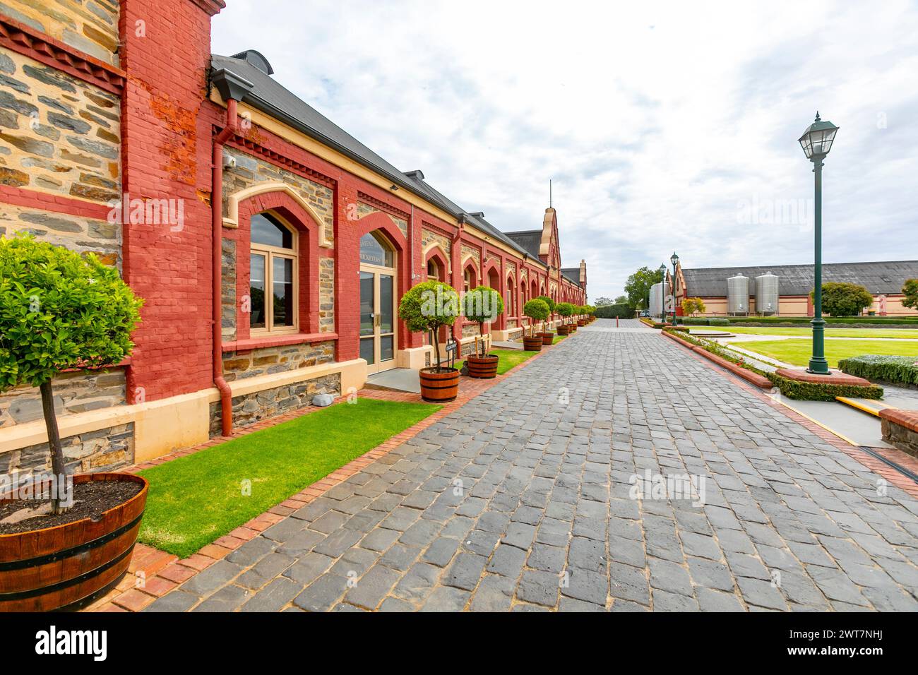 Barossa Valley, Chateau Tanunda winery and estate in the Barossa valley ...