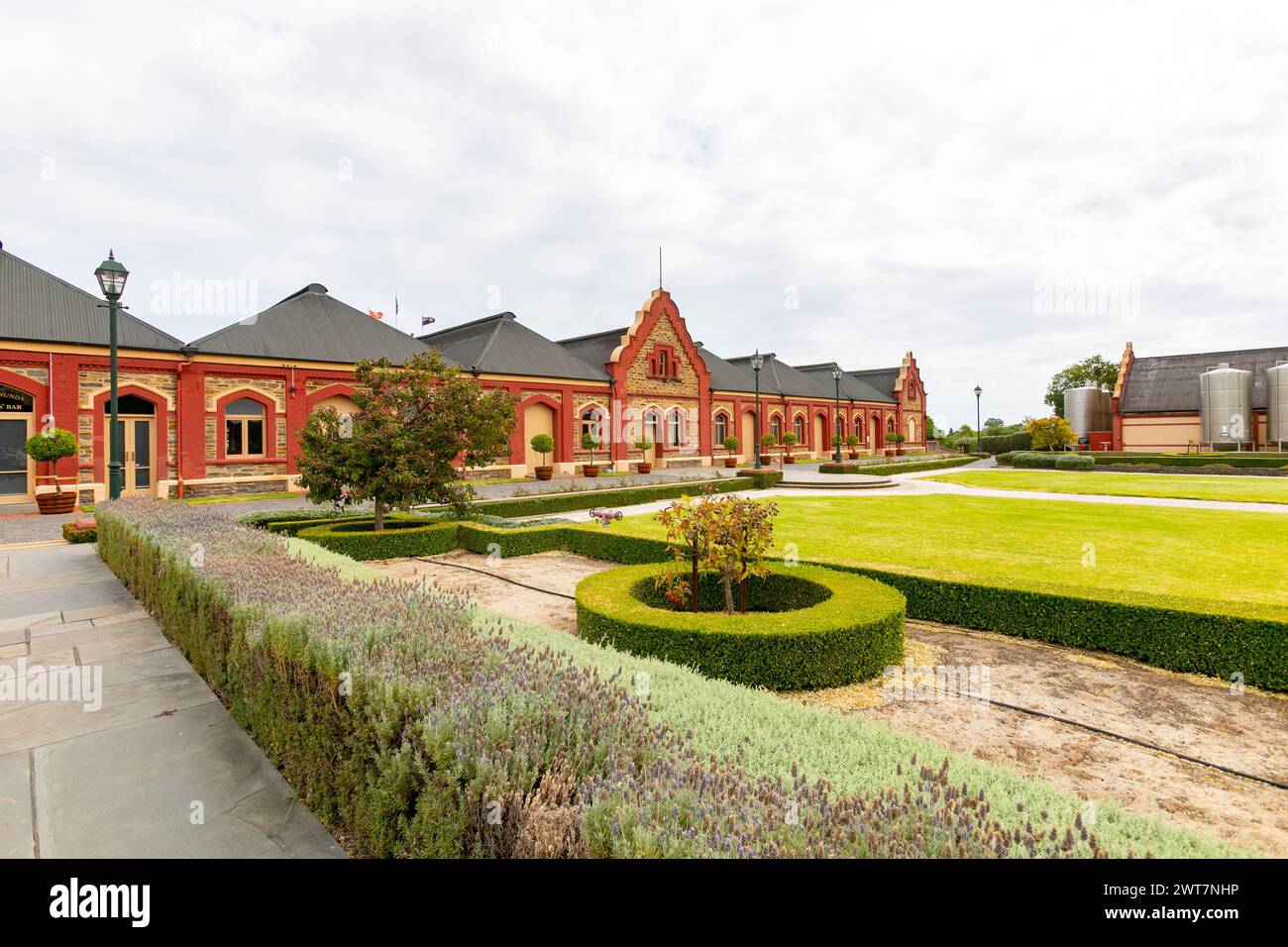 Barossa Valley, Chateau Tanunda winery and estate in the Barossa valley ...