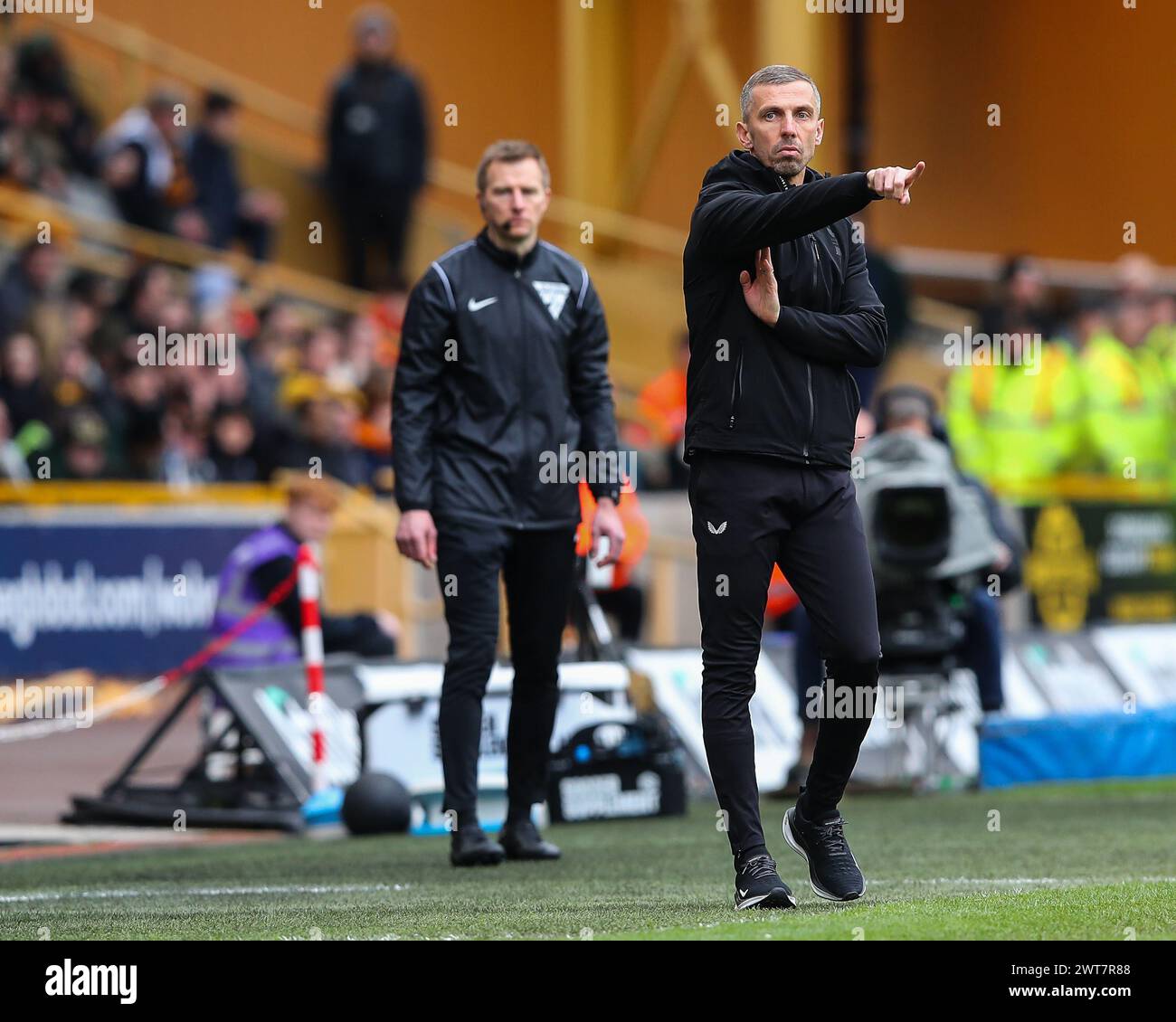 Gary O'Neil manager of Wolverhampton Wanderers during the Emirates FA ...