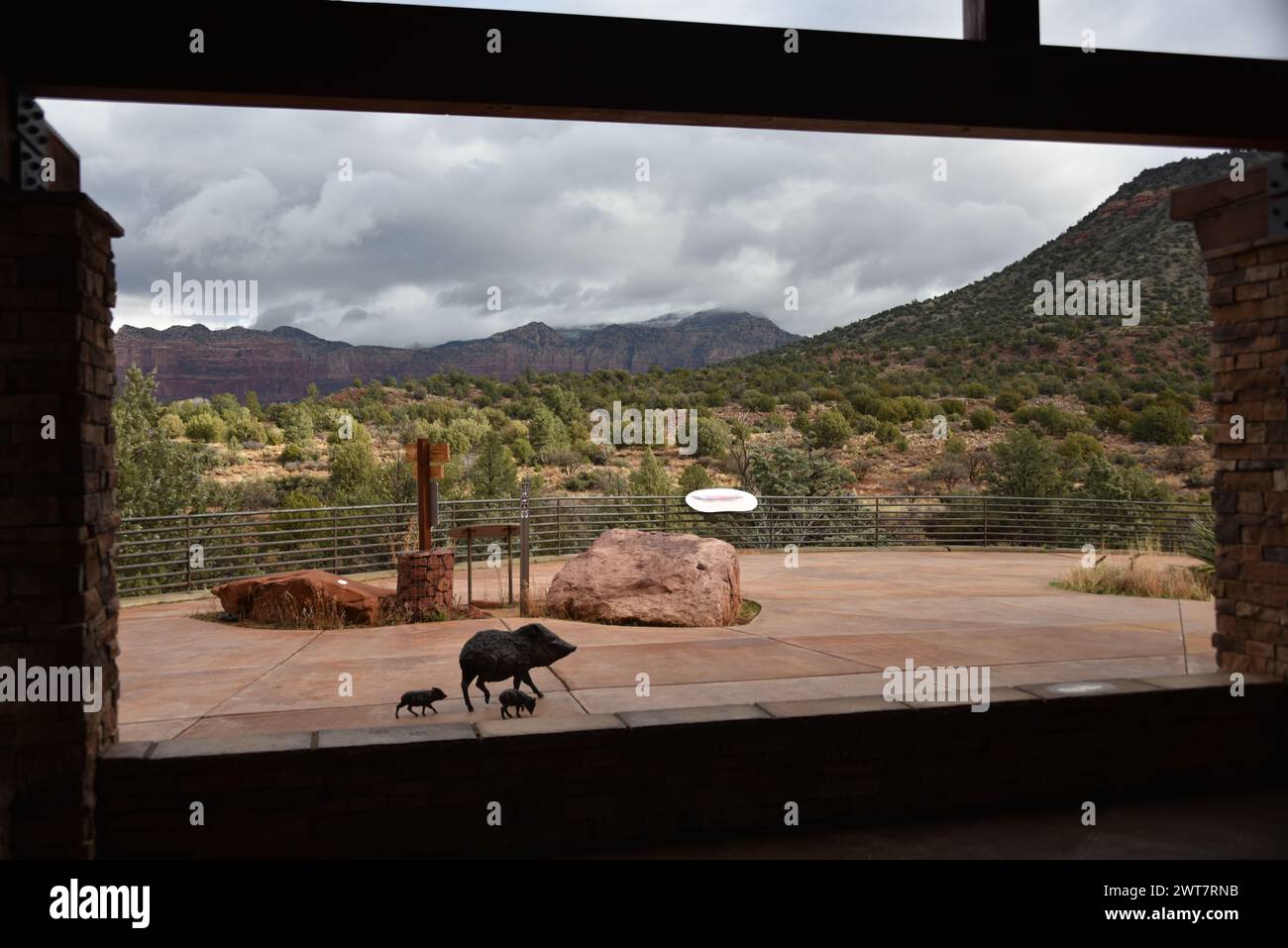 Sedona, AZ. U.S.A. 2/3/2024. U.S. Forest Service Red Rock Ranger ...