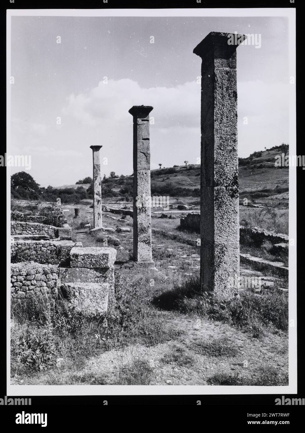 Abruzzo Alba Fucens General views. Hutzel, Max 1960-1990 Roman ...