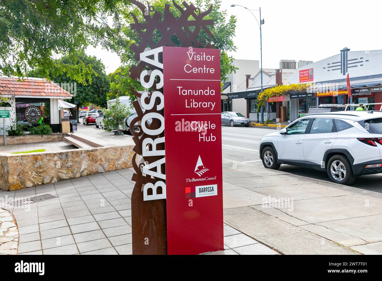 Barossa Valley, Barossa visitor tourist information centre with library ...