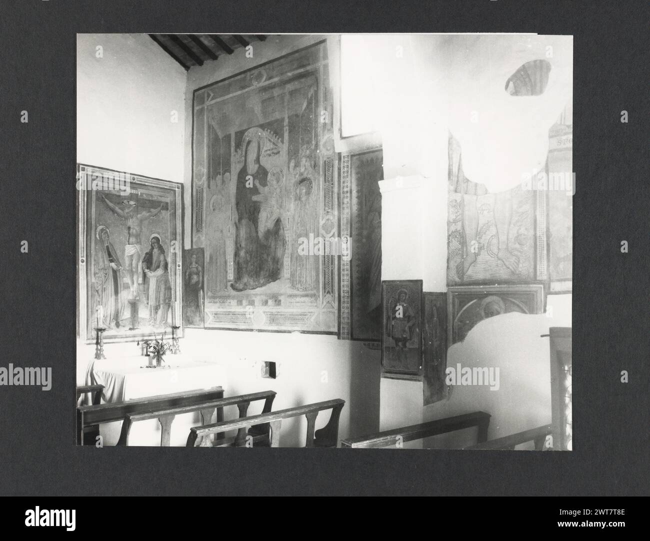 Umbria Perugia Rocca S. Angelo S. Maria in Arce, Convent church1 ...