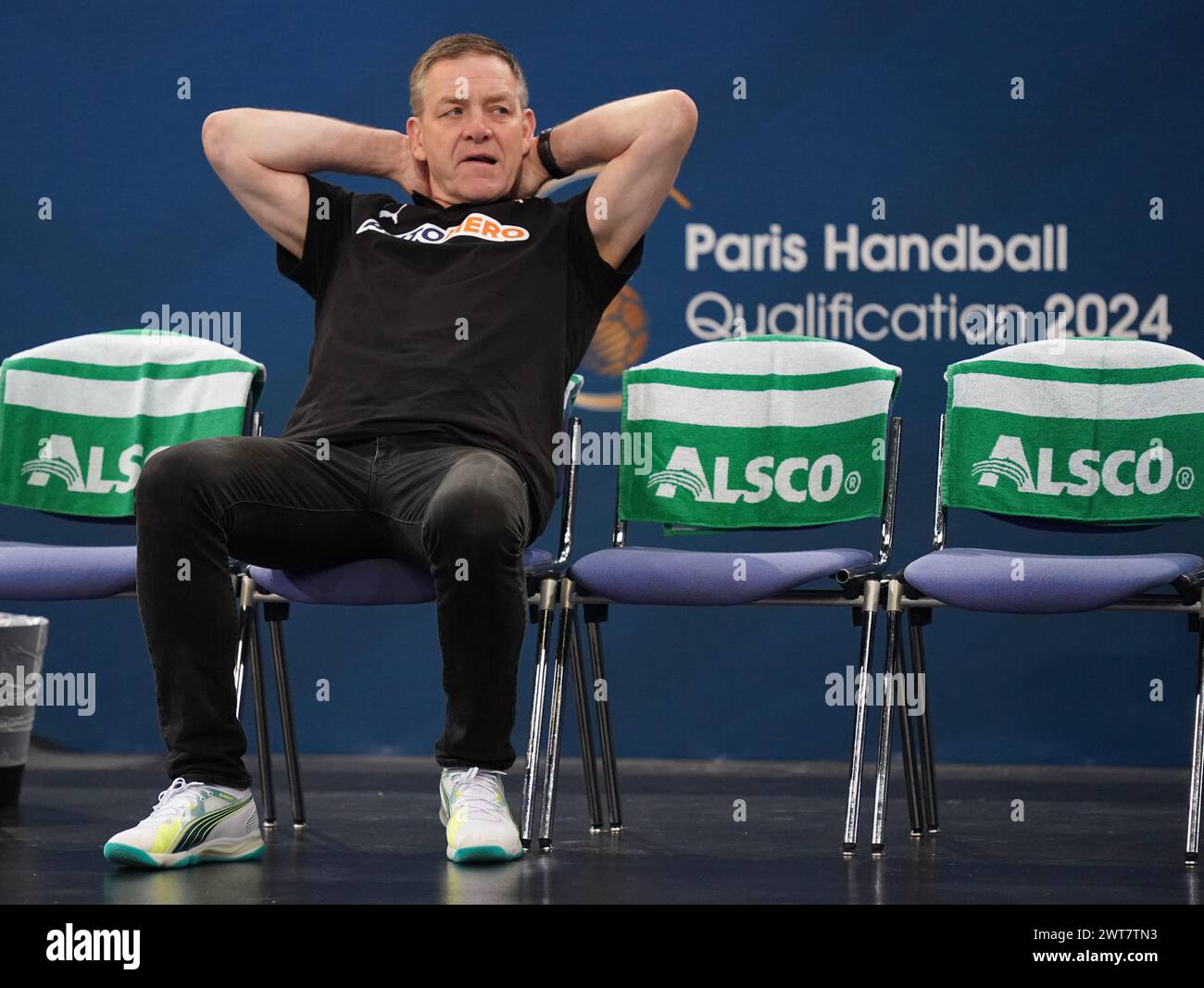 Hanover, Germany. 16th Mar, 2024. Handball: Olympic Qualification ...