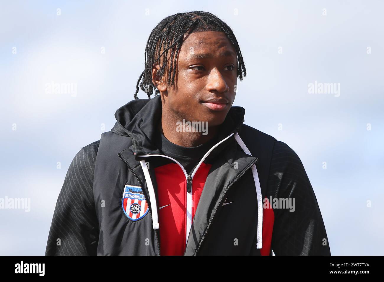Sunderland's Romaine Mundle during the Sky Bet Championship match ...